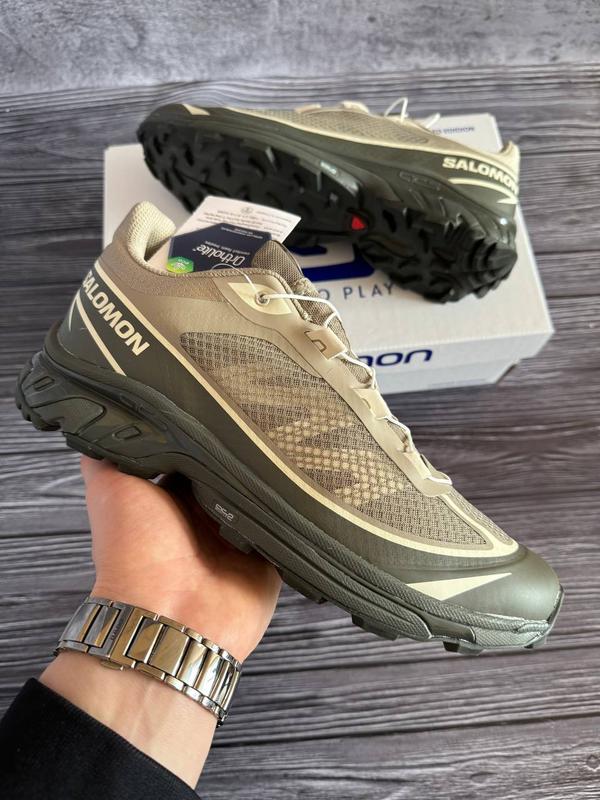 Мужские кроссовки саломон salomon s lab xt-6 ft beige black — цена 2770 ...