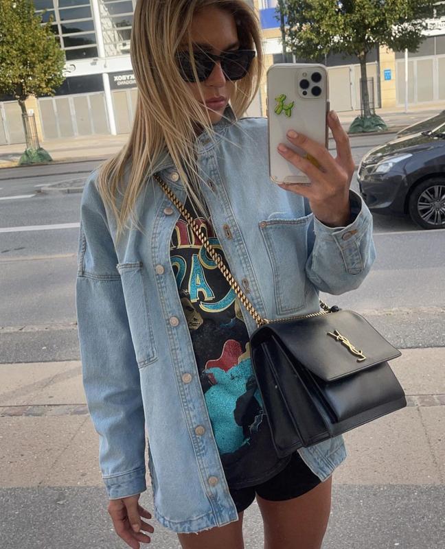 Джинсова куртка zara — цена 800 грн в каталоге Куртки Купить женские ...