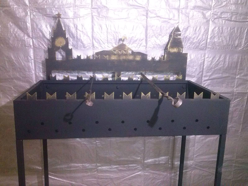 Мангал кремль в огне — ціна 4500 грн у каталозі Сировина Купити товари для будівництва за