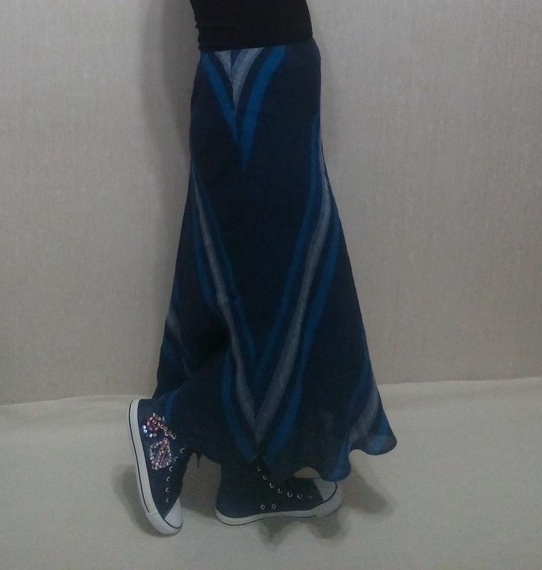 Cпідниця льон — ціна 150 грн у каталозі Міді спідниці Купити жіночі речі за доступною ціною на