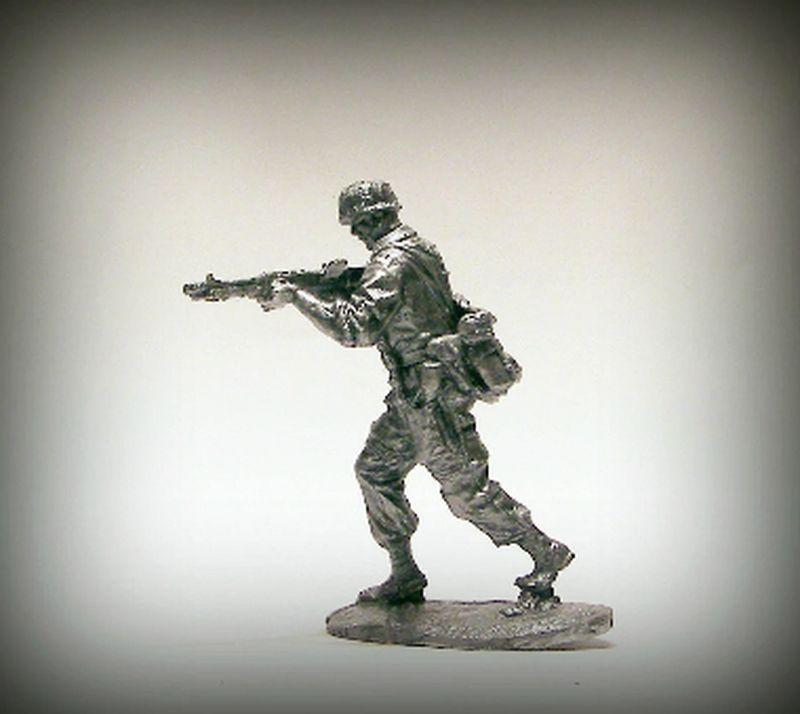 Игрушечные солдатики ниимецкий солдат 1941-1945 гг. 54 мм оловянные ...