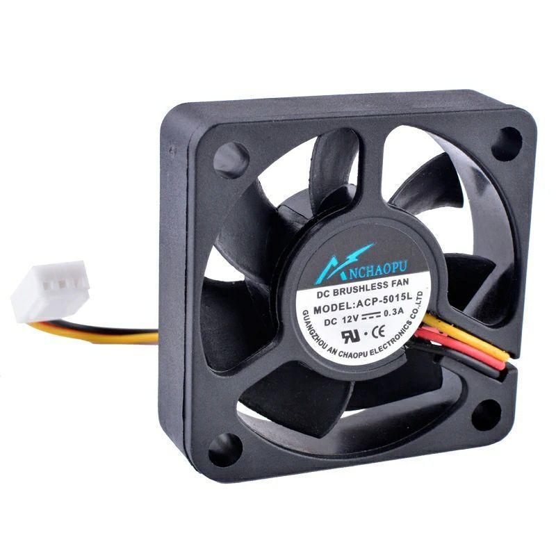 Кулер 50x50x15 12v 3-pin — цена 90 грн в каталоге Комплектующие для ...