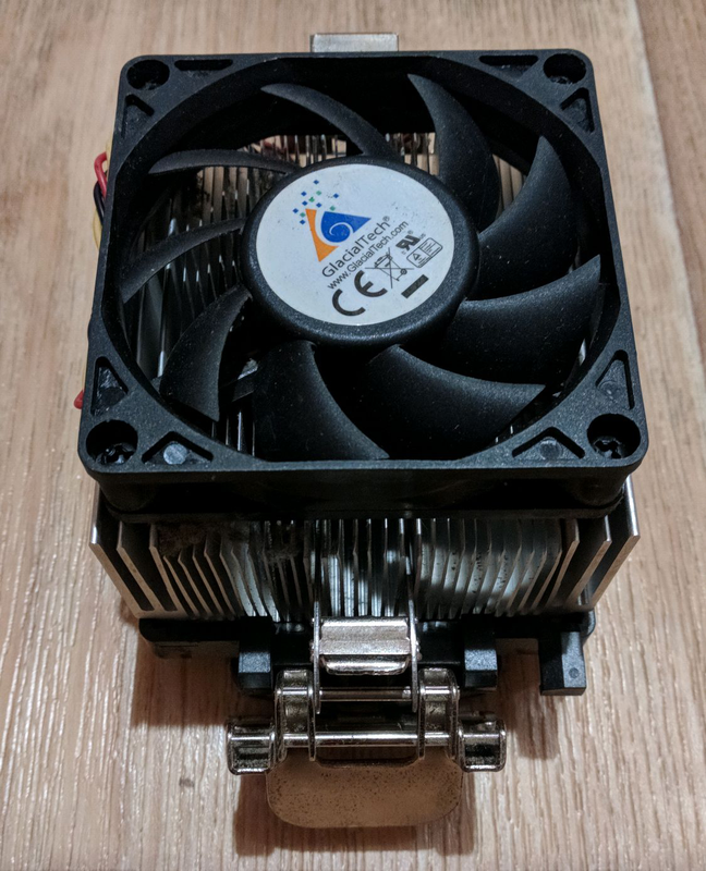 Кулер для процесору amd am2 am3 glacialtech з бекплейтом. — цена 100 ...