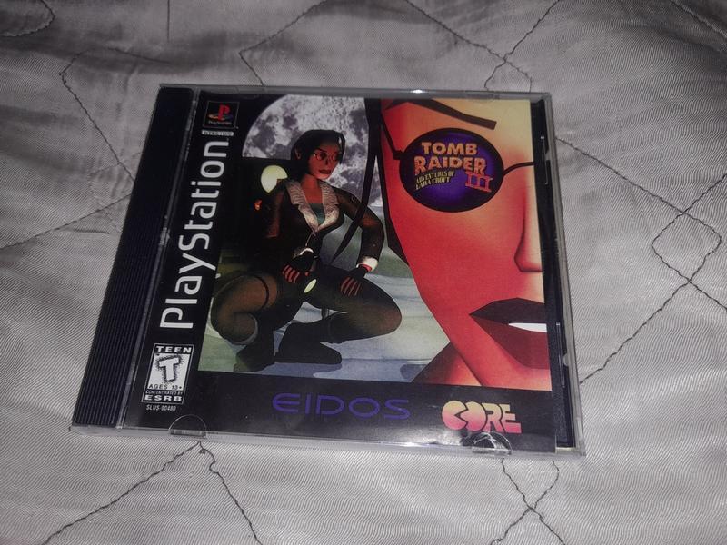tomb raider 3 ps1 sony playstation 1 ps one 1 psx 145