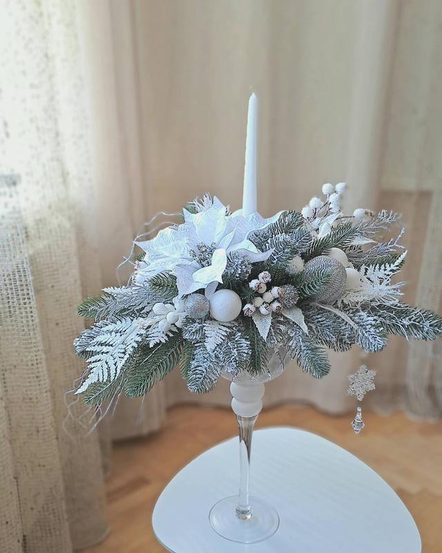 Новорічний келих підсвічник — ціна 1600 грн у каталозі Сувеніри Купити