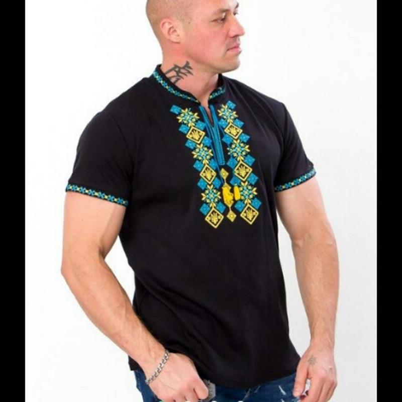 Вышиванка с трезубом — цена 400 грн в каталоге Вышиванки Купить мужские вещи по доступной цене