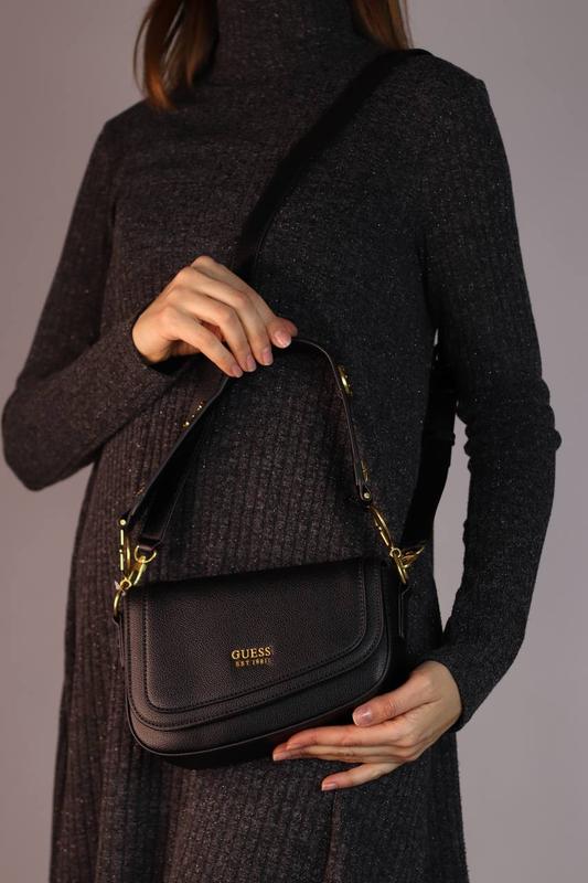 Guess g-dream logo flap shoulder bag black — ціна 2300 грн у каталозі ...