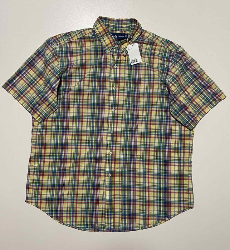 Ralph lauren мужская тенниска клетчатая рубашка polo xl xxl xl xxl поло ...