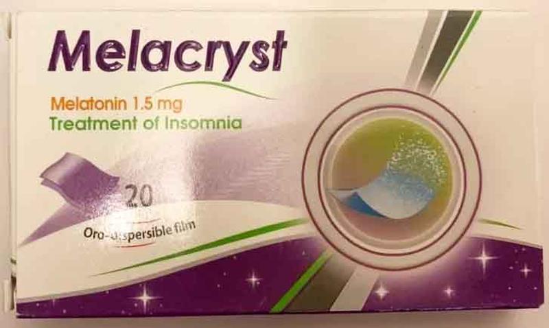 Від безсоння мелатонін (мелакрист) melacryst films. 20 плівок — цена ...