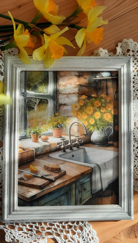 Картинка затишний будиночок — ціна 450 грн у каталозі Картини Купити товари для дому та побуту