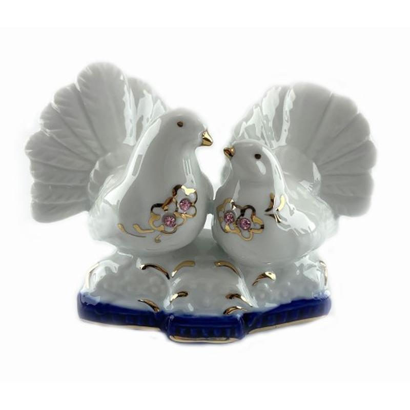 Статуетка закохана пара голубів 34824a — ціна 344 грн у каталозі Статуетки Купити товари для