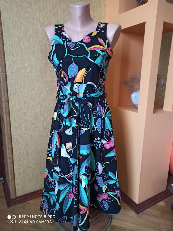 Коттоновый сарафан — цена 165 грн в каталоге Сарафаны Купить женские вещи по доступной цене на