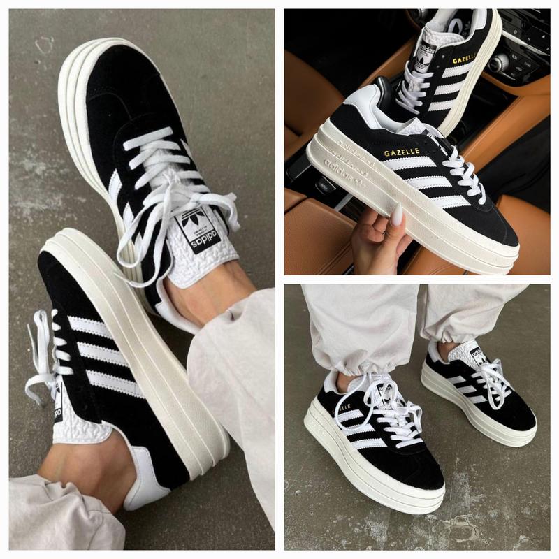 Adidas Gazelle Black Platform — ціна 2970 грн у каталозі Кросівки