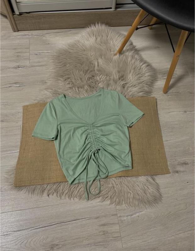 Топ з затяжкою від Shein — ціна 165 грн у каталозі Топи Купити жіночі речі за доступною ціною на