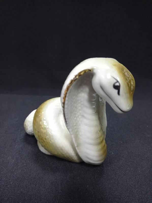 Статуэтка фигурка кобра змея коростенский фарфор ручная работа 2001 — цена 3350 грн в