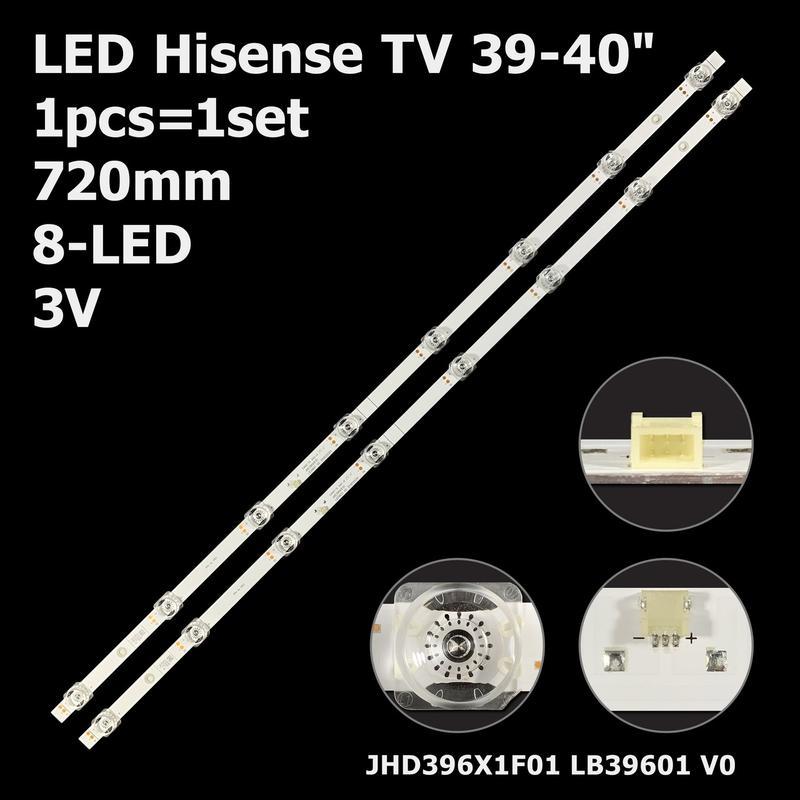 Led підсвітка hisense tv 39-40" inch 8-led 720mm jhd396x1f01 l ...