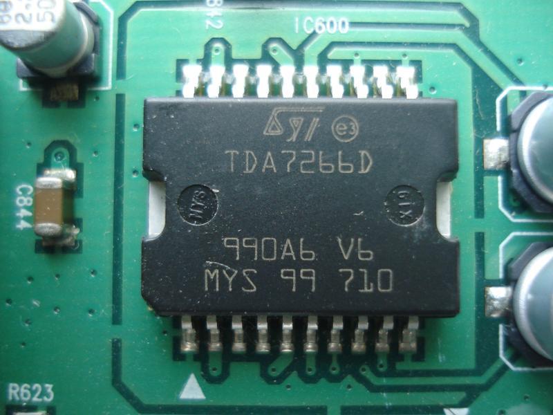 Микросхема tda7266d — цена 170 грн в каталоге Комплектующие для TV техники Купить электронику по ...