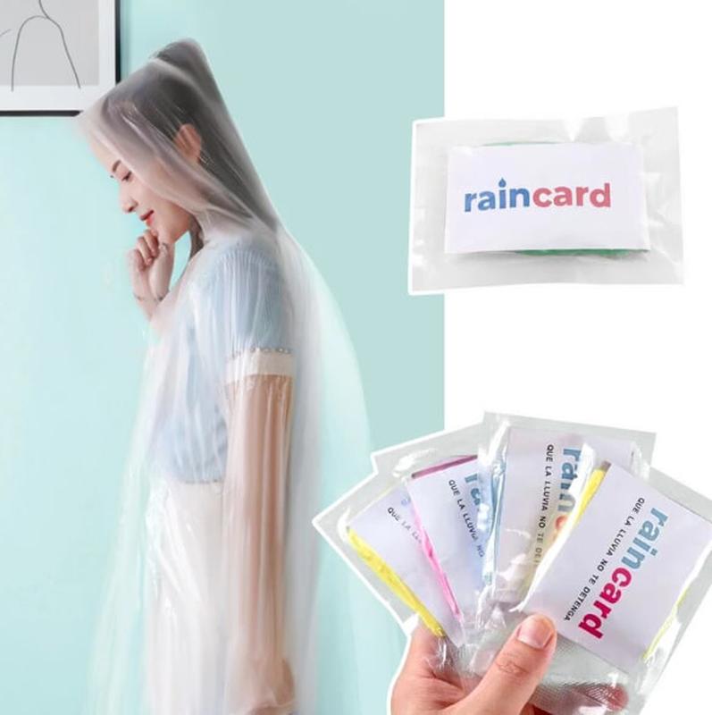 Портативний плащ вуличний дощовик — ціна 65 грн у каталозі Дощовики Купити жіночі речі за