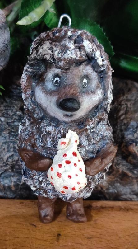 Їжачок у тумані ватна іграшка — цена 550 грн в каталоге Новогодние игрушки Купить товары для