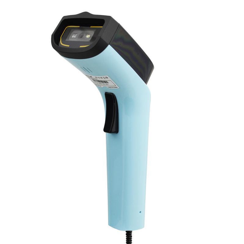 Дротовий Cmos сканер штрих коду Netum Ds7100 Usb 2d Blue — цена 3039