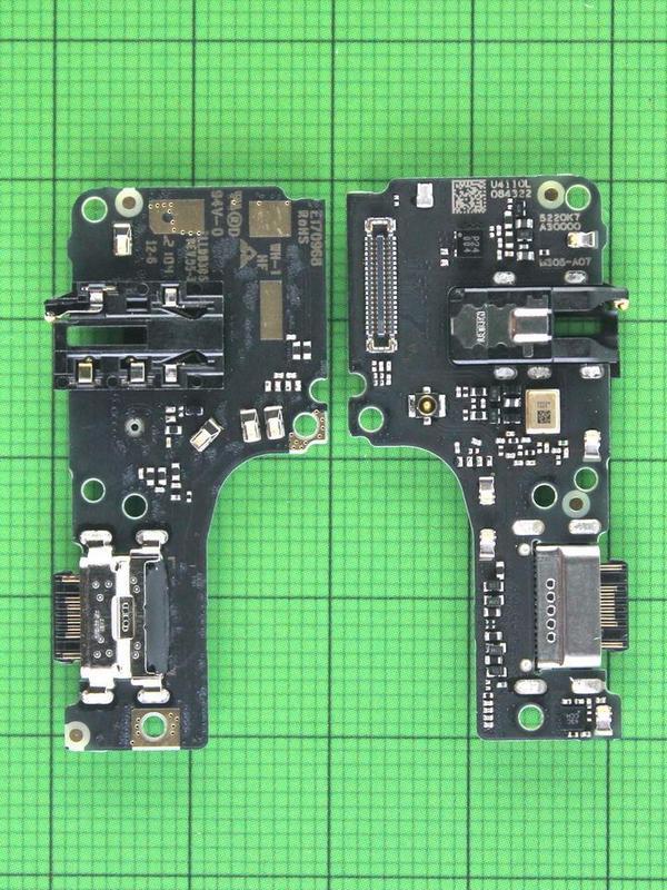 Плата роз'єма usb type-c xiaomi redmi note 10 оригінал #560001 ...