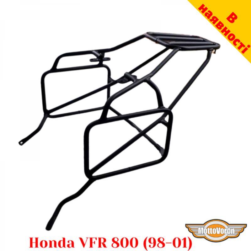 Honda vfr800fi (98-01) цільнозварена багажна система для текст ...