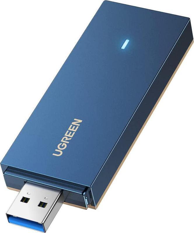 Wi Fi адаптер Ugreen Usb Wifi 6 дводіапазонний для пк 1800 мбі