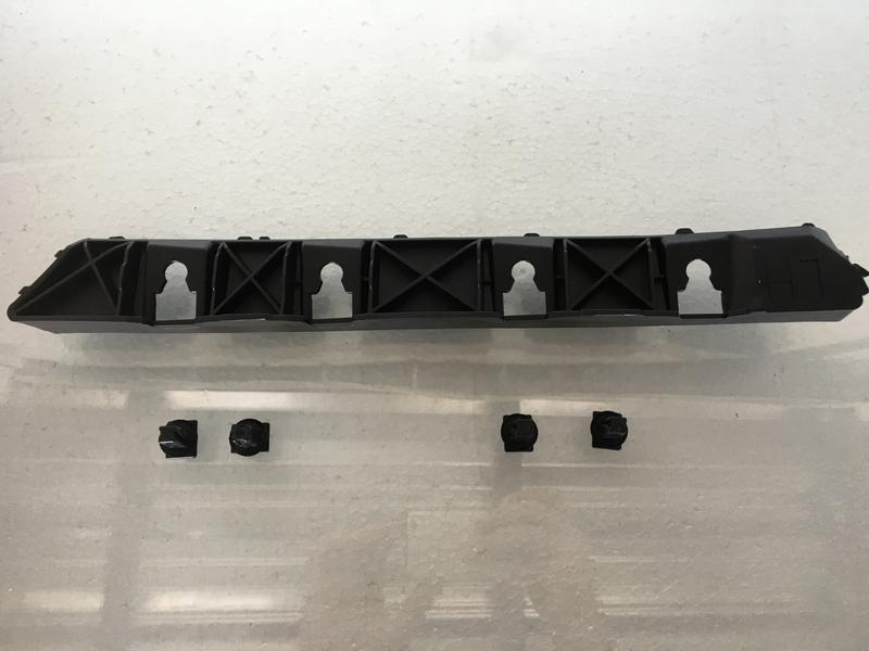 Кронштейн заднего бампера hyundai elantra 2019 левый 86613f2aa0 — цена ...