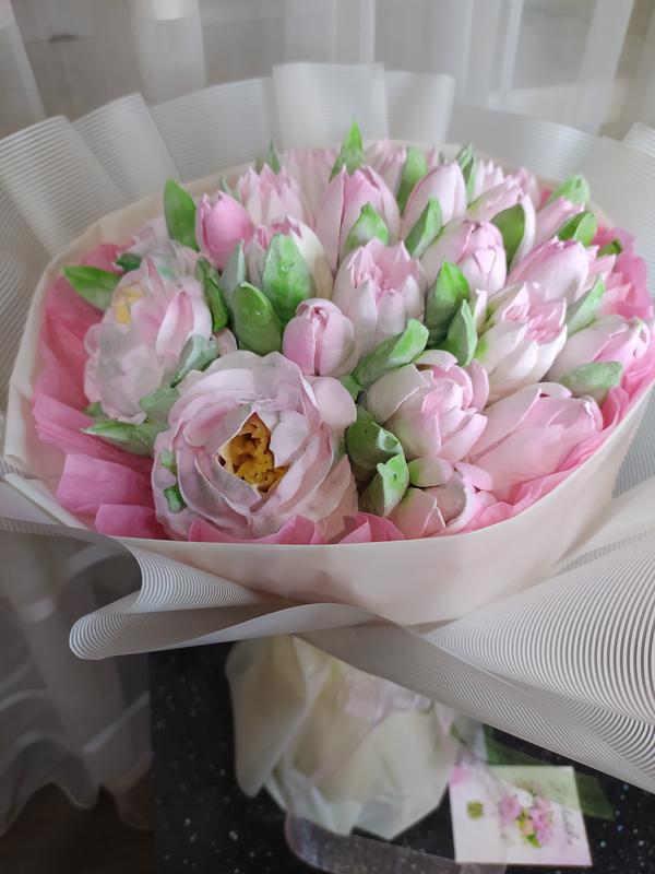 Букет з зефіру💐 — ціна 1100 грн у каталозі Зефір Купити товари для дому та побуту за доступною