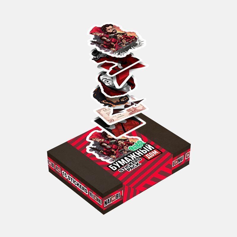 Стікерпак паперовий дім — ціна 150 грн у каталозі Листівки і конверти Купити товари для дому та