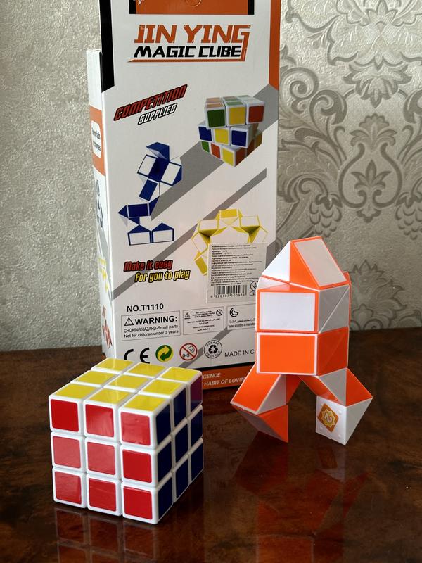 Головоломка кубик рубіка та змійка — ціна 180 грн у каталозі Головоломки Купити дитячі товари за