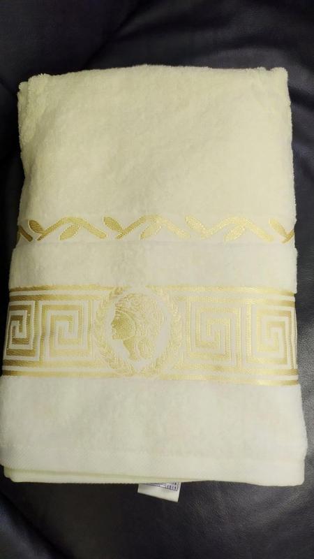 Рушник лицевий цезар 50х90см Parisa Home узбекистан молочний 4 — ціна 140 грн у каталозі