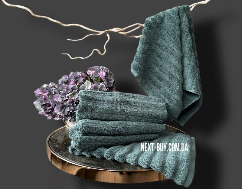 Махровий рушник для обличчя Cestepe Ezgi 50х90 зелений туреччина — ціна