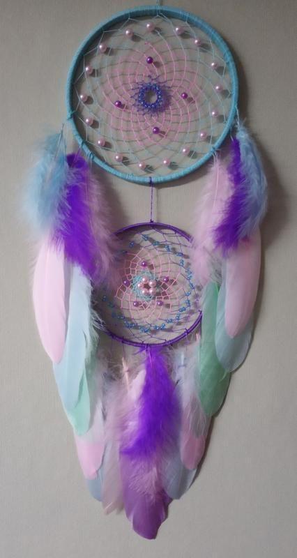 Ловець снів 💜💚💙 — ціна 650 грн у каталозі Декоративні елементи Купити товари для дому та