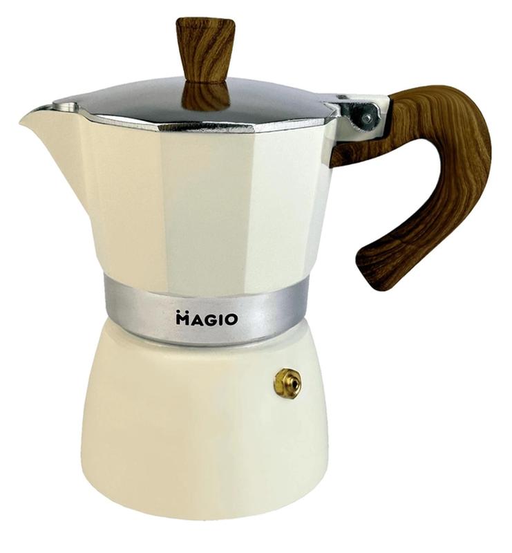 Кавоварка гейзерна magio mg-1007 150 мл — ціна 449 грн у каталозі Кавомашини, кавоварки Купити ...