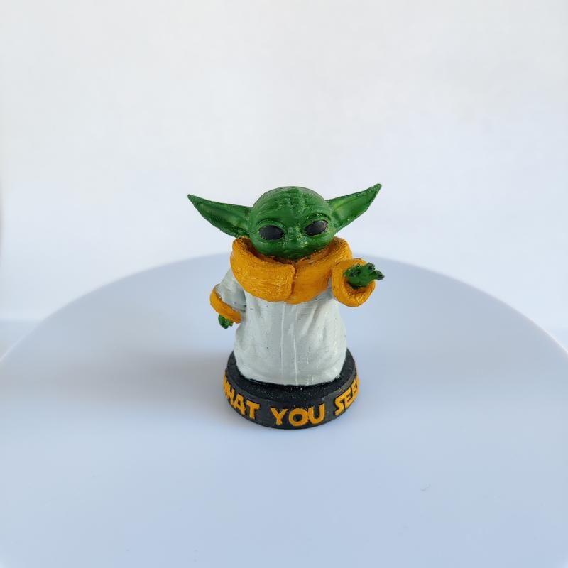 Фигурка baby yoda star wars — цена 150 грн в каталоге Статуэтки Купить ...