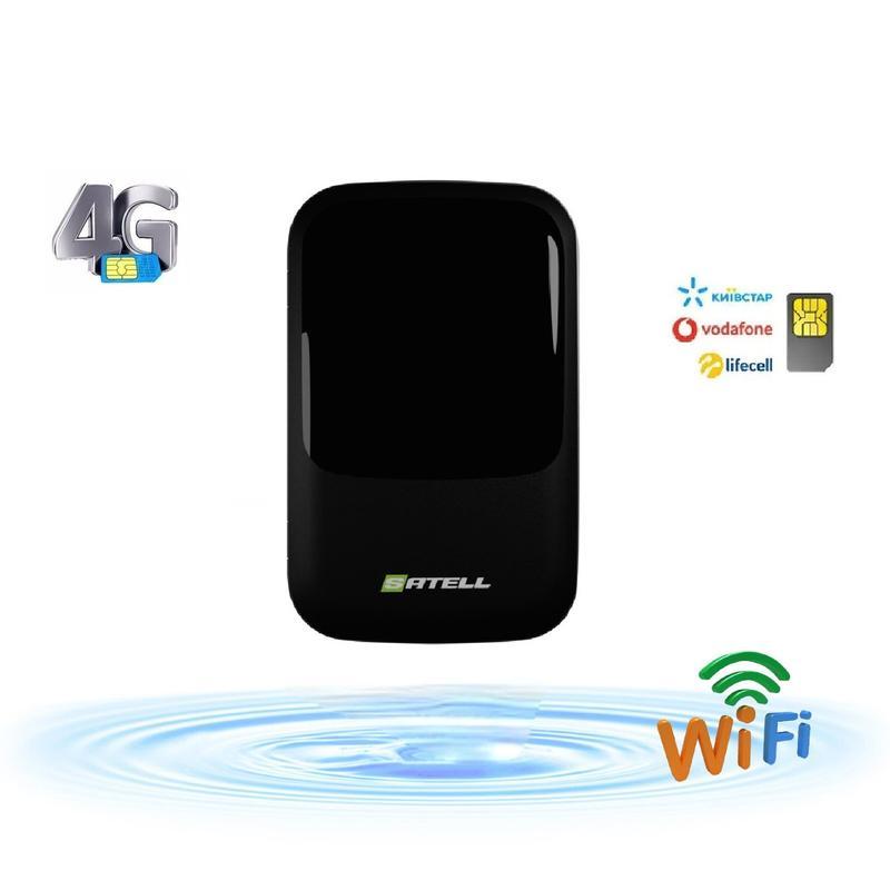 Мобільний wi-fi роутер з акумулятором 3g 4g модем під сім карту — цена ...