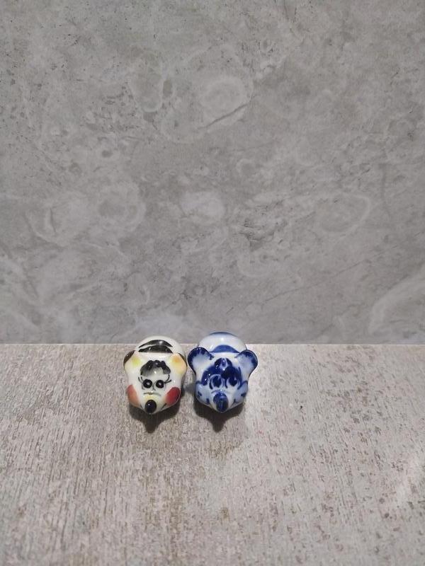 Мишки керамічні фігурки пупсик — ціна 65 грн у каталозі Статуетки Купити товари для дому та