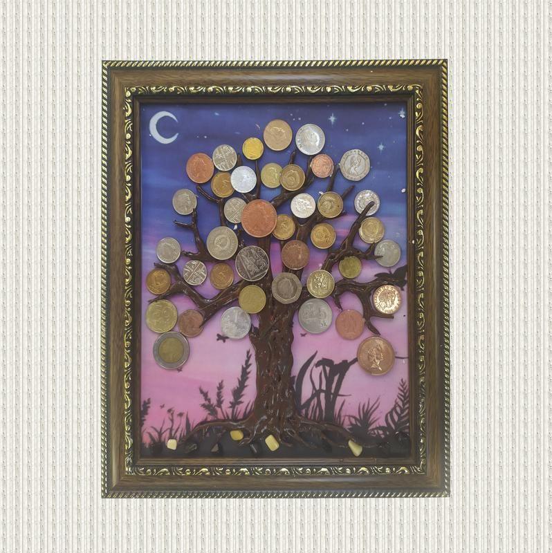 Картина грошове дерево — ціна 700 грн у каталозі Панно Купити товари для дому та побуту за