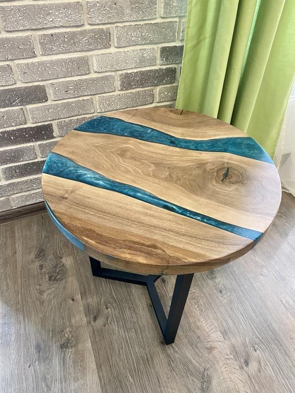 Стіл кавовий бірюза — ціна 7000 грн у каталозі Столи Купити товари для дому та побуту за