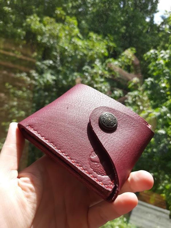 Шкіряний гаманець — ціна 550 грн у каталозі Гаманці Купити аксесуари за доступною ціною на Шафі