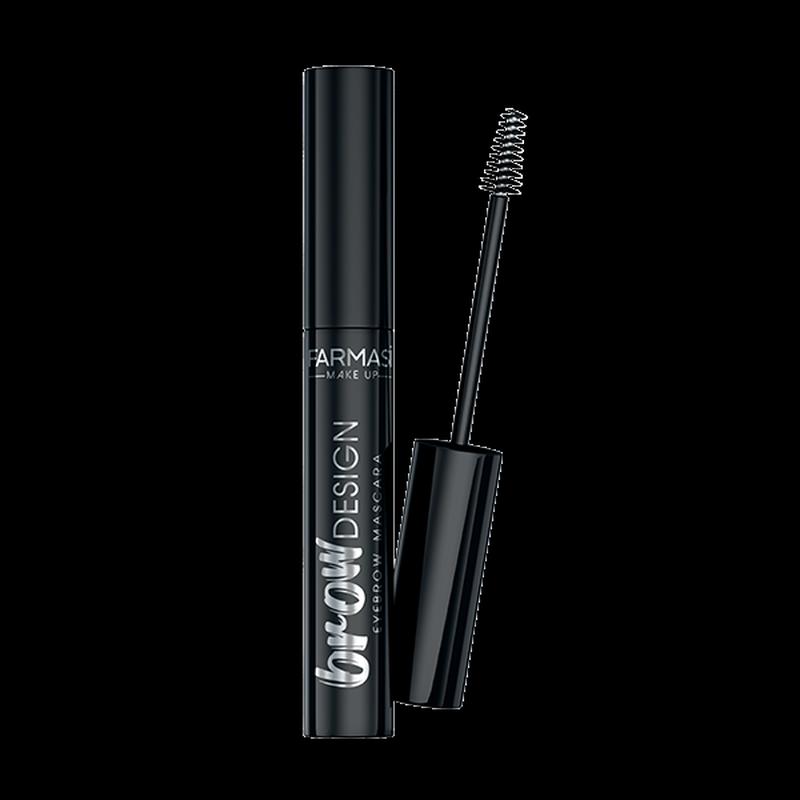 Тушь гель для бровей brow design светло-коричневая make up farmasi ...