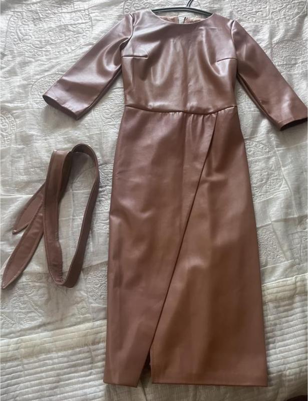 Шкіряна сукня — ціна 900 грн у каталозі Довгі сукні Купити жіночі речі за доступною ціною на