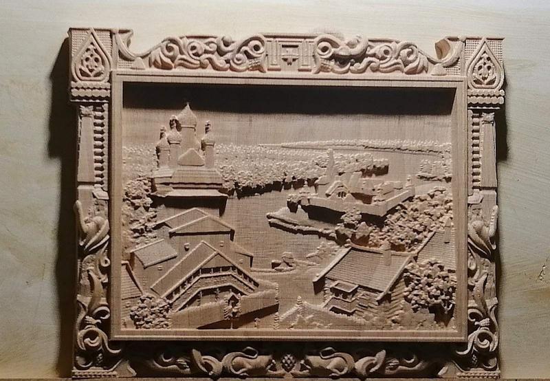 Картина панно из дерева — цена 800 грн в каталоге Панно Купить товары