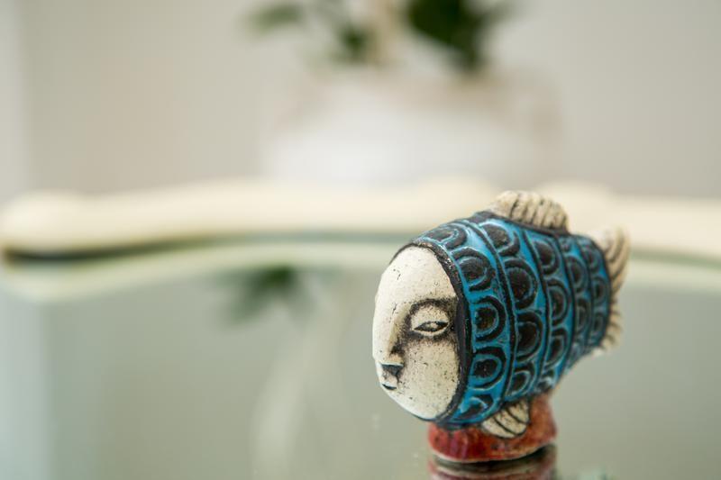 Керамическая статуэтка рыба м — цена 650 грн в каталоге Статуэтки Купить товары для дома и быта