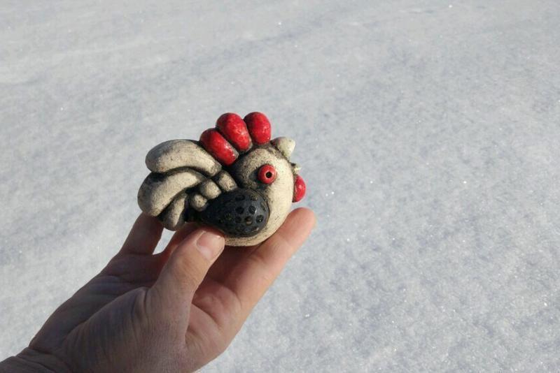 Керамічна статуетка півник м — ціна 650 грн у каталозі Статуетки Купити товари для дому та