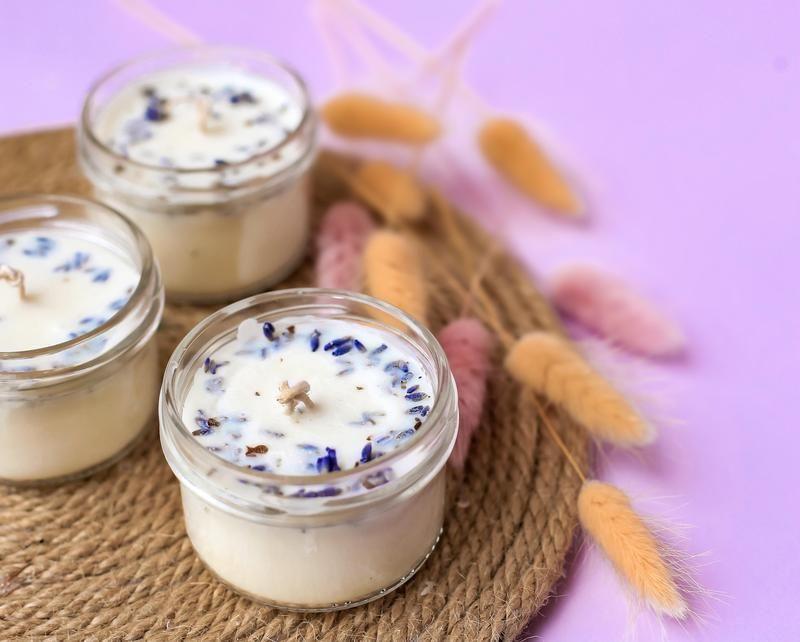 Свеча из соевого воска 120 мл — цена 220 грн в каталоге Свечи Купить товары для дома и быта по