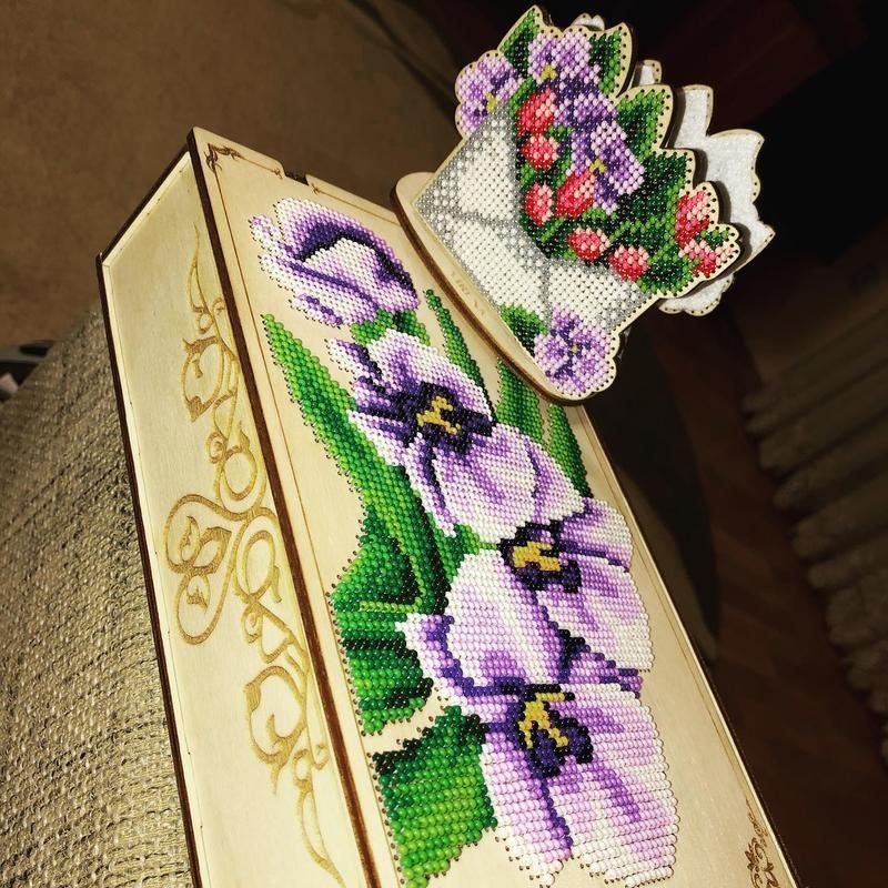 Шкатулка и салфетница — цена 1000 грн в каталоге Шкатулки Купить товары для дома и быта по