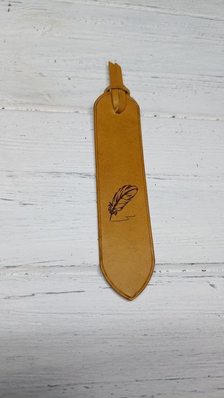 Шкіряна закладка для книги — ціна 150 грн у каталозі Закладки Купити товари для дому та побуту