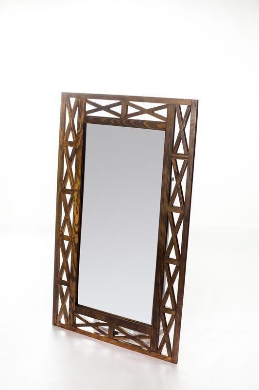 Дзеркало настінне версаль 110х67см горіх — ціна 2100 грн у каталозі Дзеркала Купити товари для